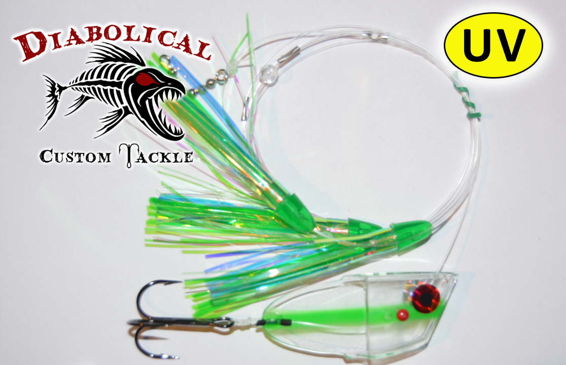 Green Herring Meat Rig - Diabolical Sport Fishing