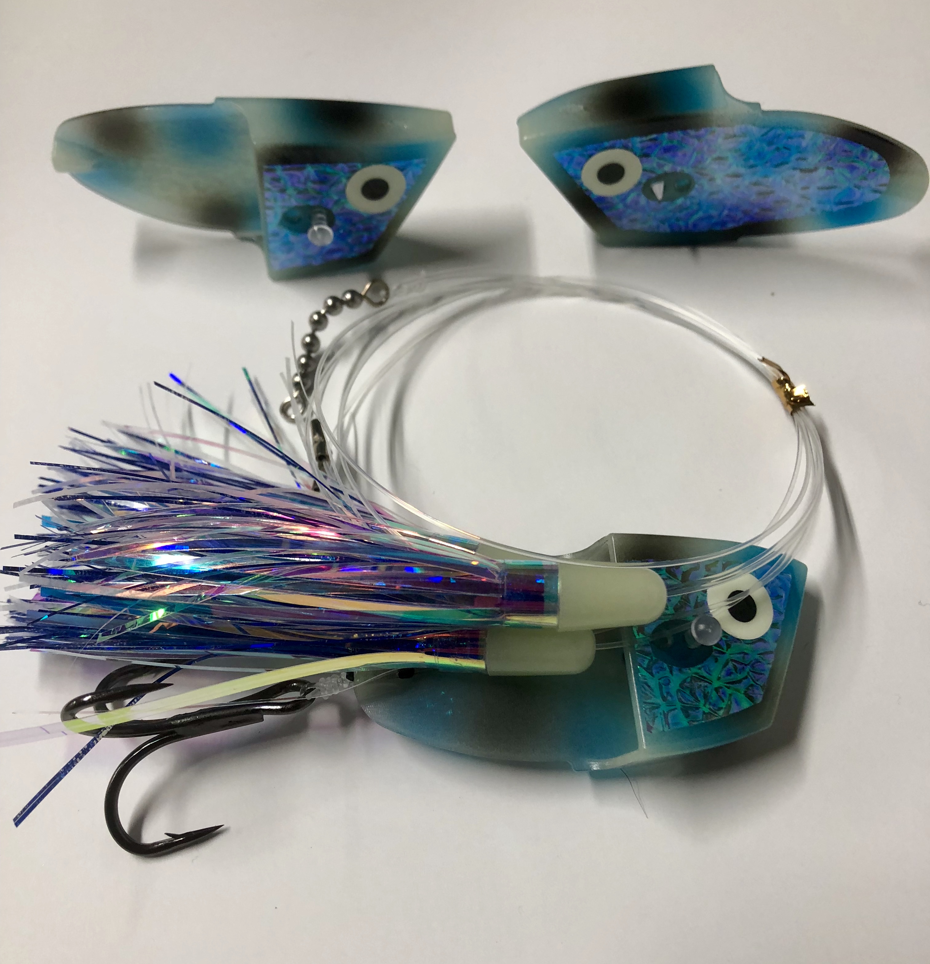 Blue War Frog Meat Rig - Diabolical Sport Fishing