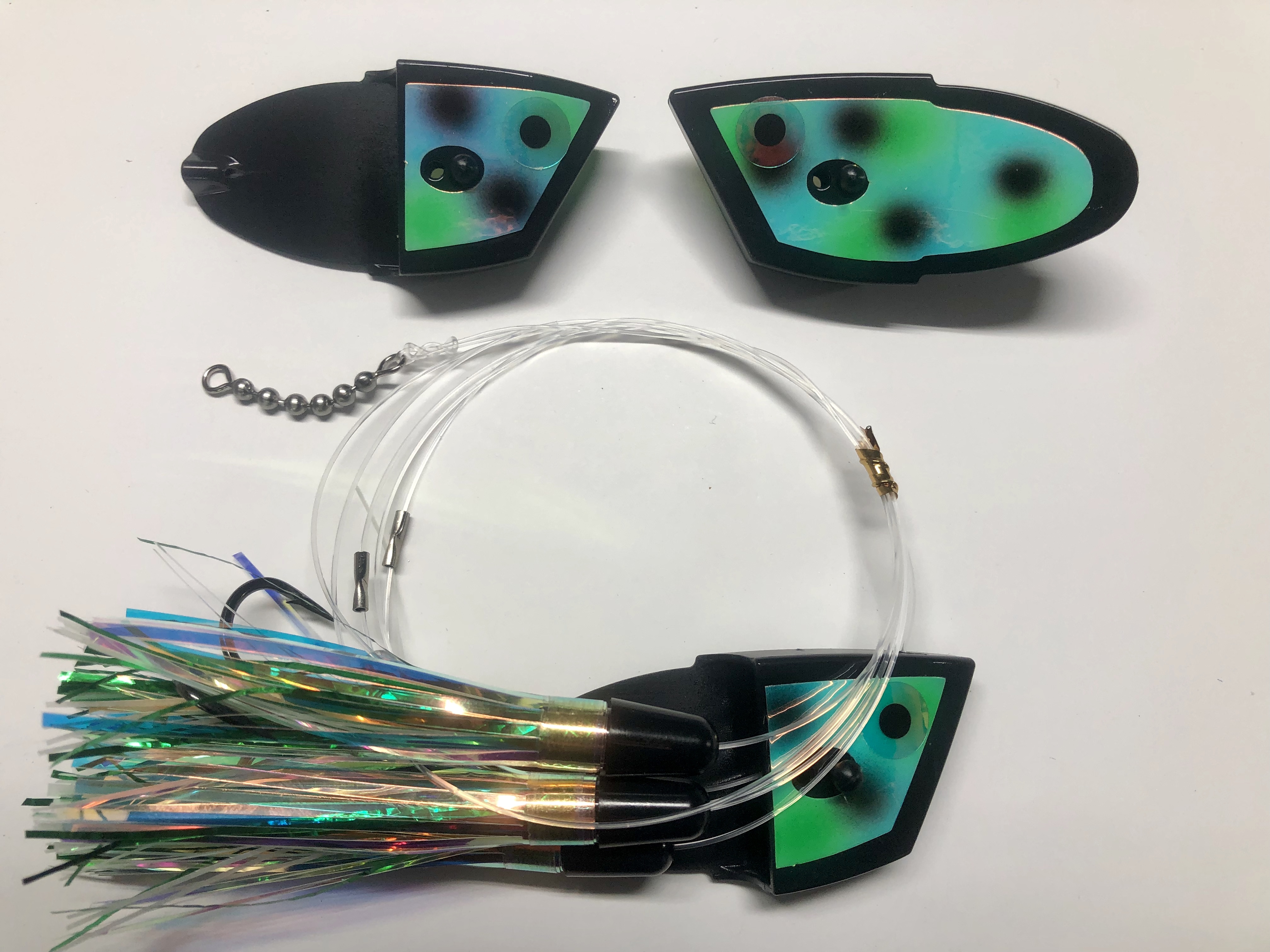 Black War Frog Meat Rig - Diabolical Sport Fishing